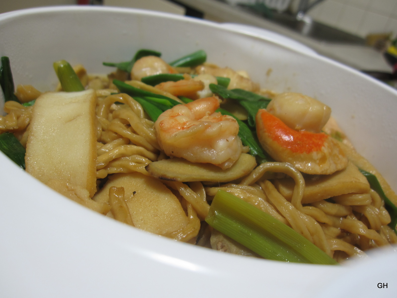 G~reen H`eart in Melbourne: 焖伊面 Braised 'Yi Mian'