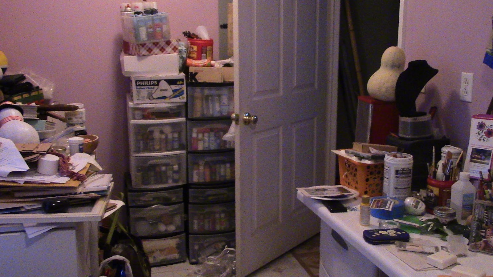 In My Painted Garden: What A Mess I Had To Do Something Quick