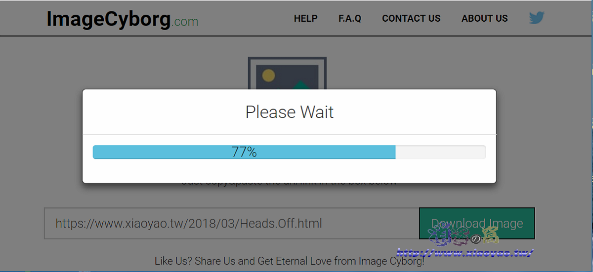 Image Cyborg 網頁圖片下載工具．貼上網址一鍵全部打包(線上服務)