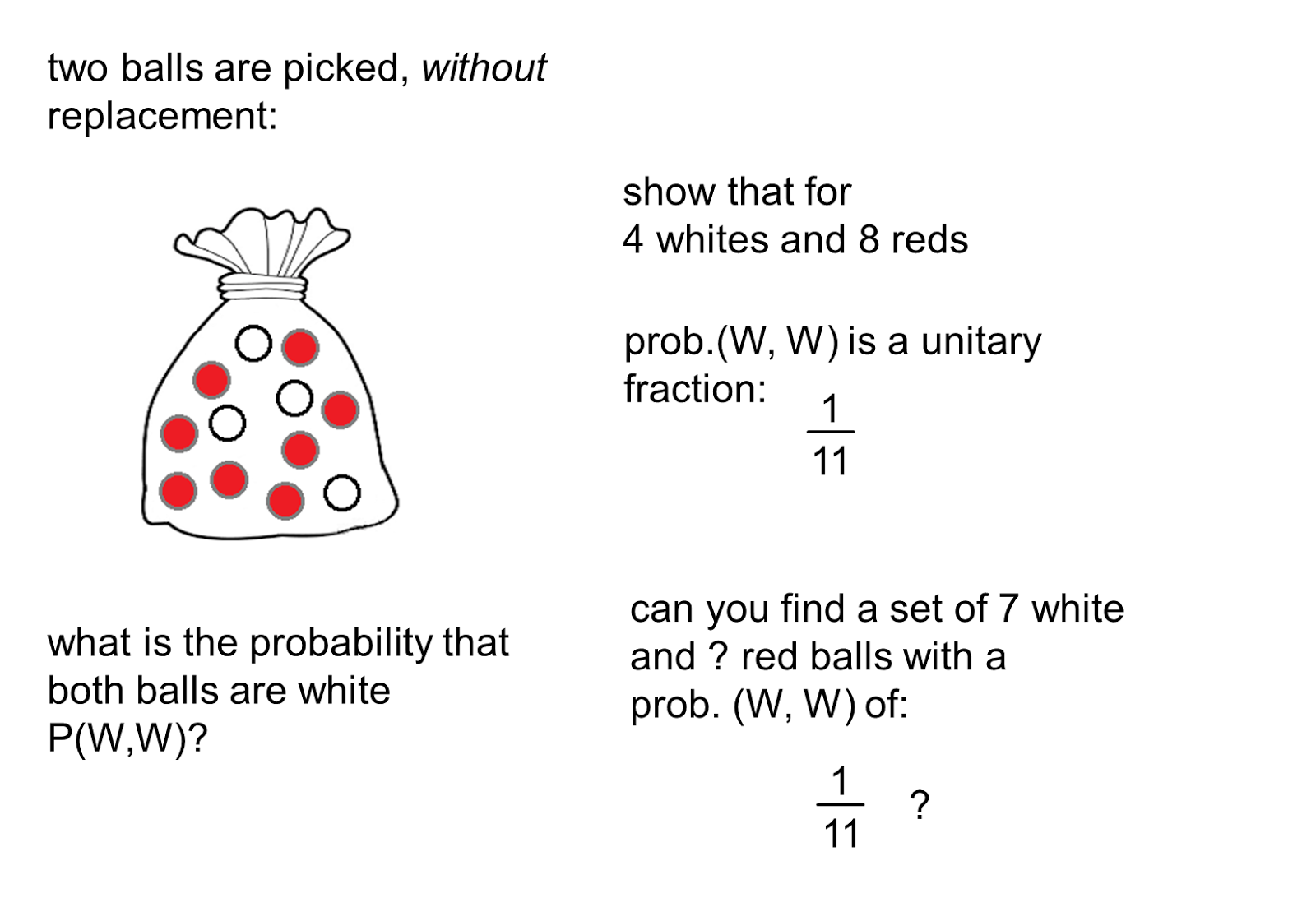 MEDIAN Don Steward mathematics teaching: unit fraction probability