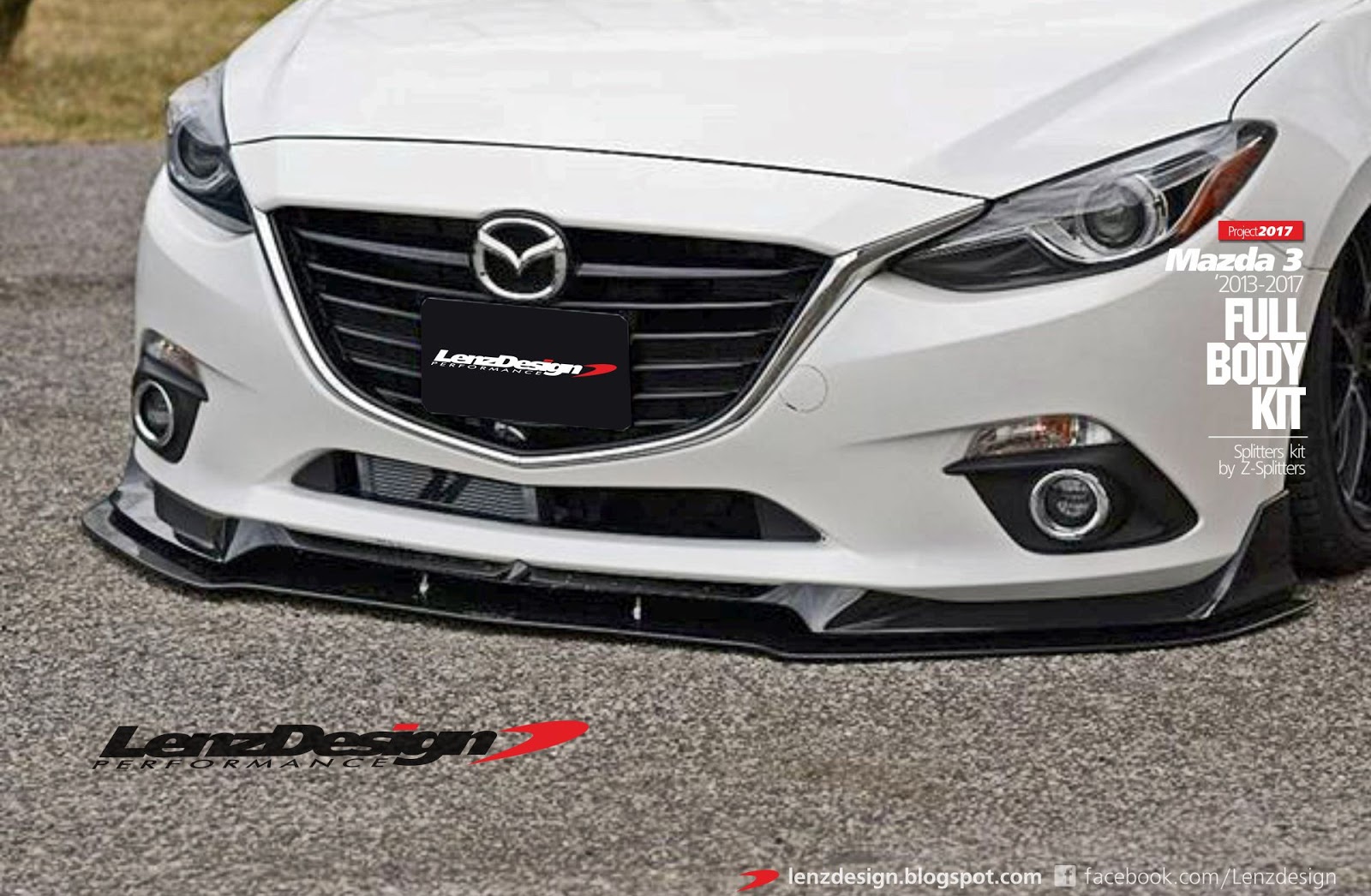 Mazda 3 BM Axela Tuning & Body Kit Lenzdesign Performance 2013 2014 ...