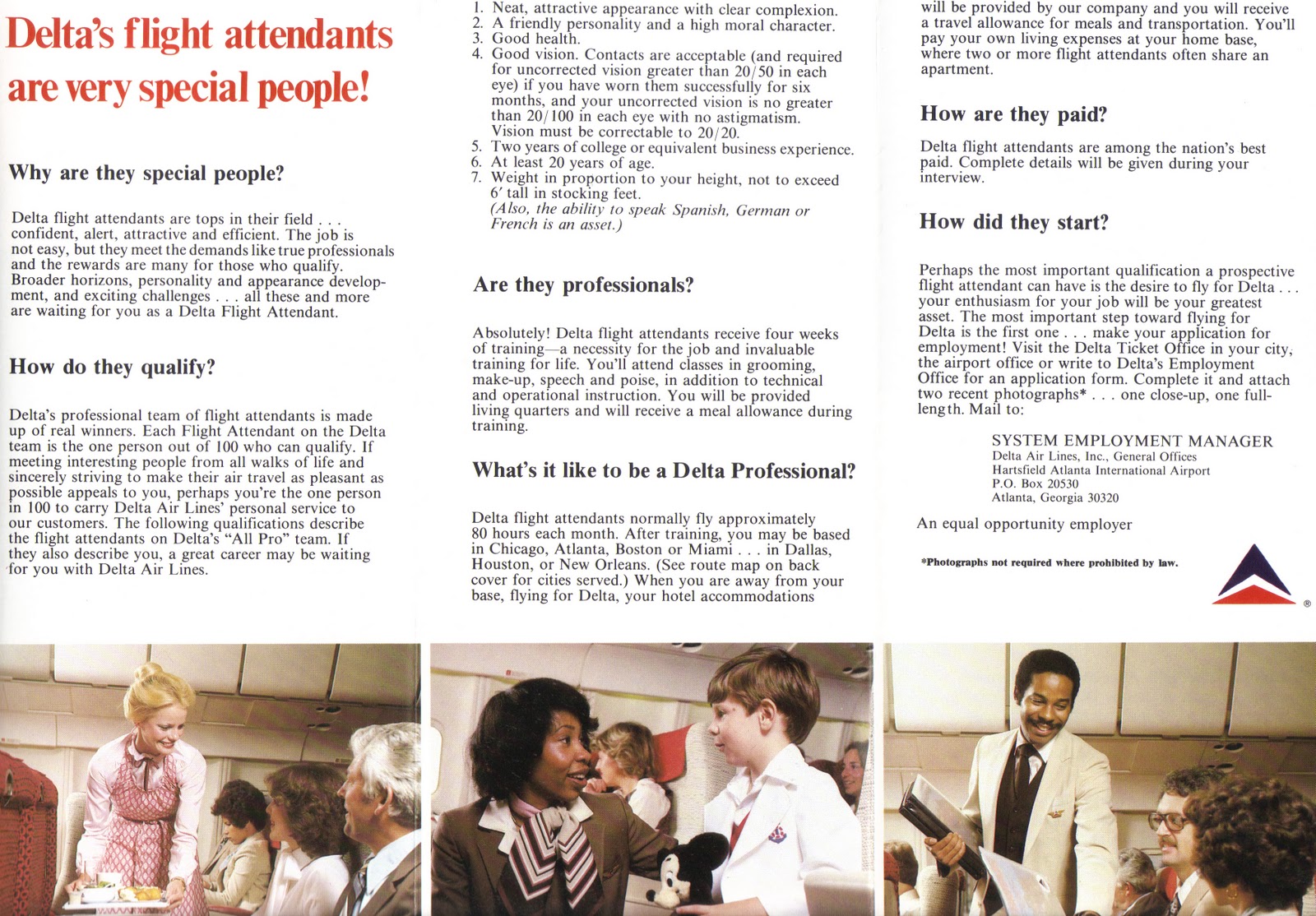 Airlines Past & Present: Delta Airlines Stewardess Flight Attendant ...