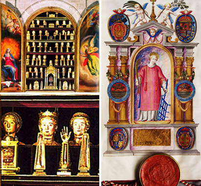 El Gabinete de las Miravilias: El relicario de Felipe II