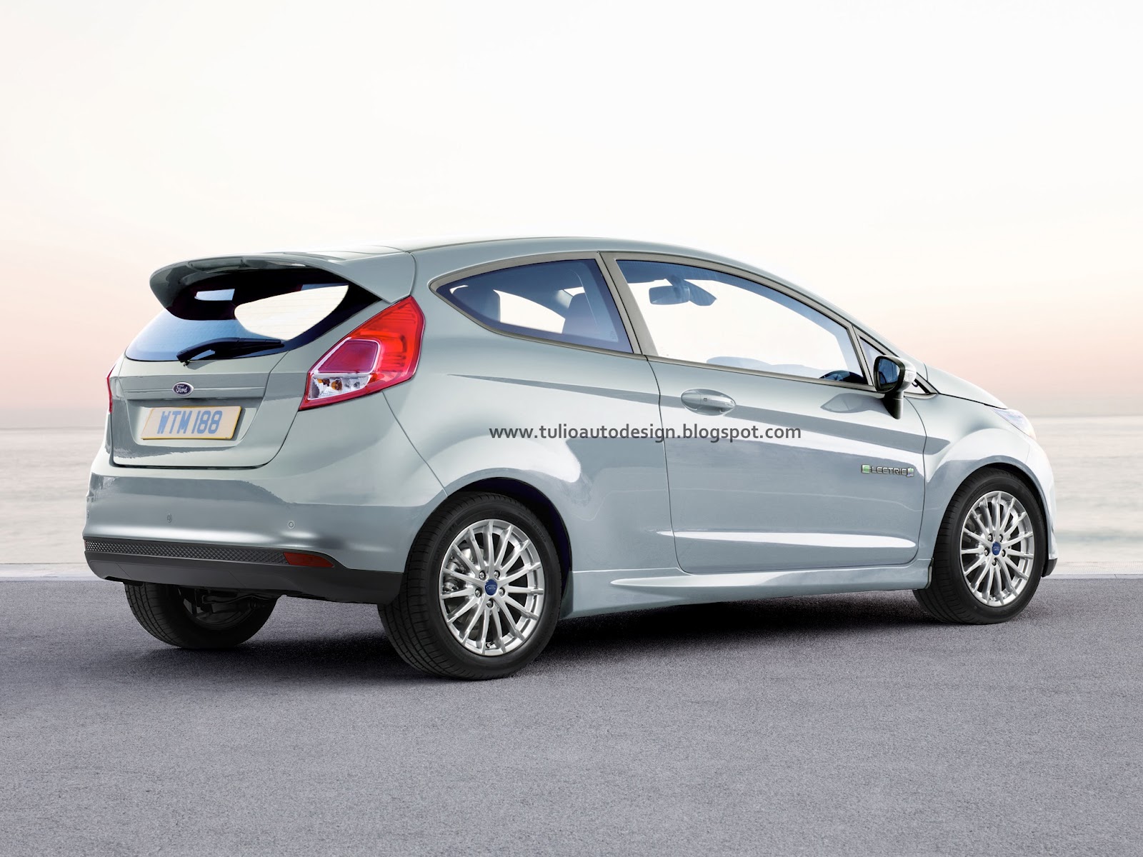 Túlio Auto Design: Ford Fiesta Electric 2013