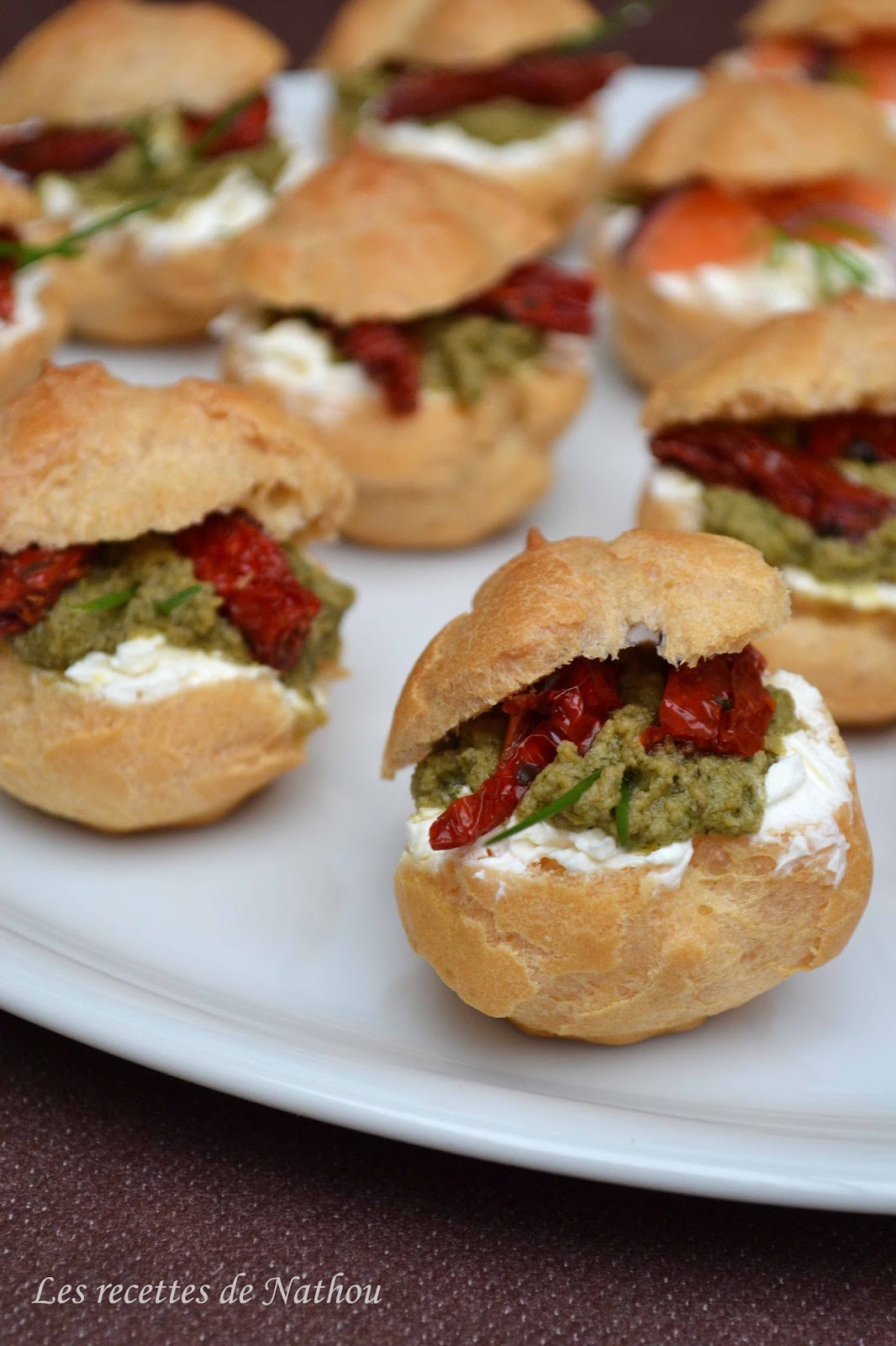 Ma cuisine au fil de mes idées...: Petits choux salés pour l'apéro