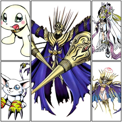 [Linhas Evolutivas] Salamon from Junomon ~ MEU×DIGIMON