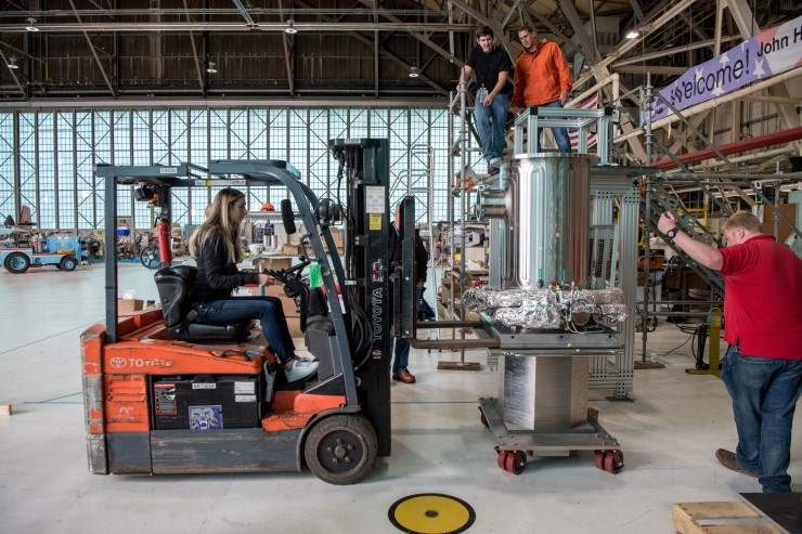 화성 유인 기지를 염두에 둔 나사의 핵발전소 프로그램 Kilo Power