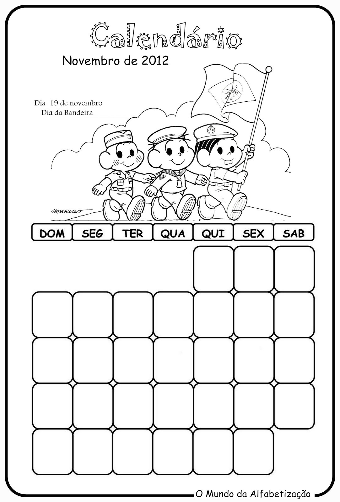 Calend Rio Para Imprimir Educa O Infantil Modisedu