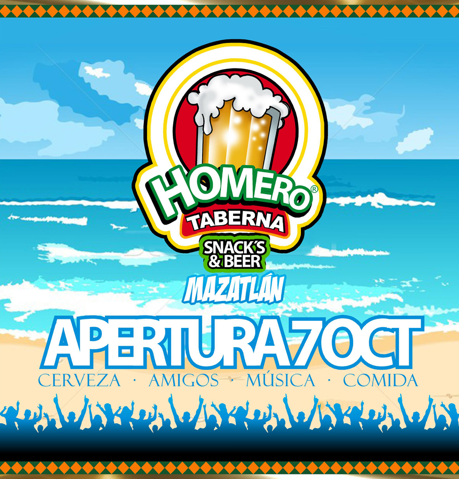 Homero Taberna Franquicia: Homero Taberna Mazatrlán