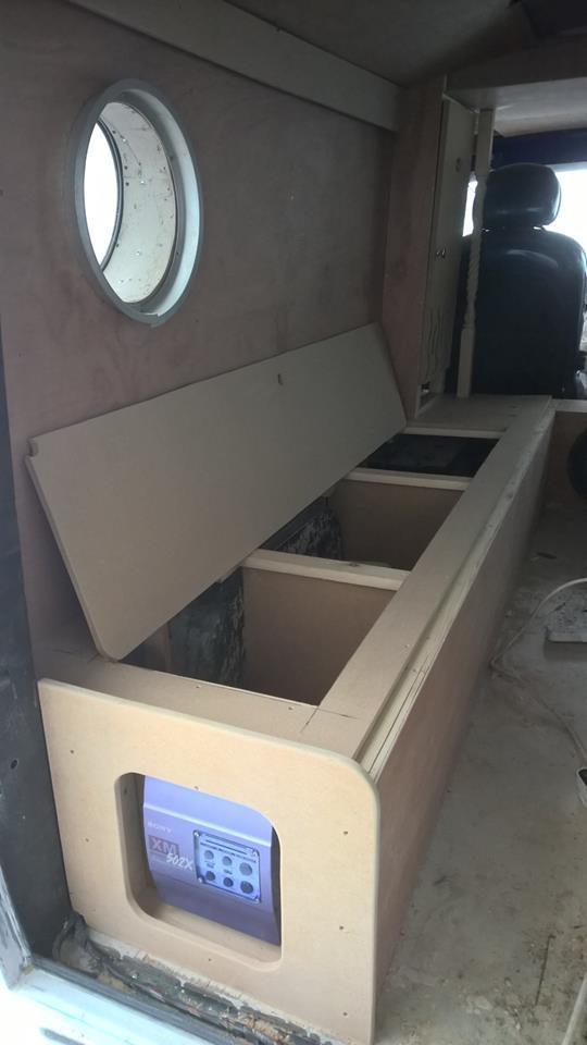 Bedford CF2 Van: ebay: Bedford CF Radical V8 Custom Van project