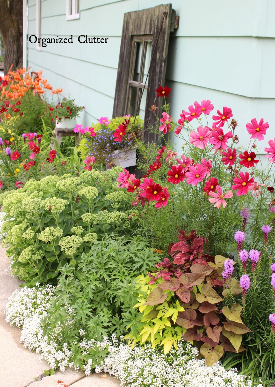 My Friend Danita's Rustic Garden Decor - Organized Clutter