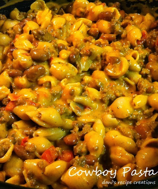 Dani's Recipe Creations: Dani's Cowboy Pasta