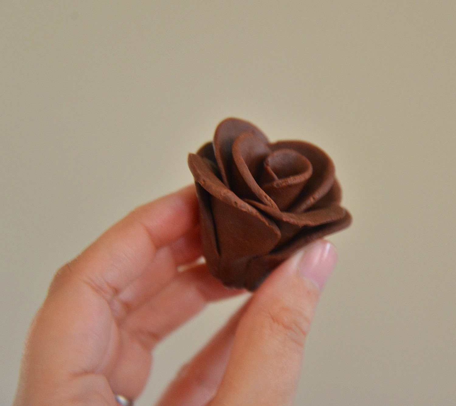 A school of fish: Chocolate Modeling Clay; Chocolate Roses