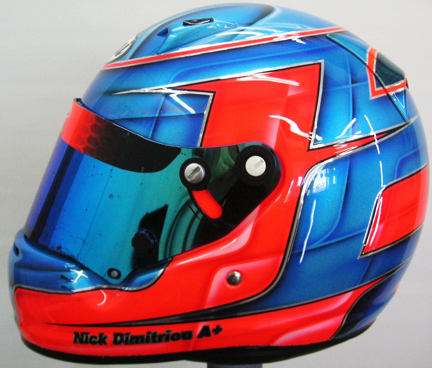 Hand Painted Helmets - Design your helmet today..!!: Kart Helmet Design ...