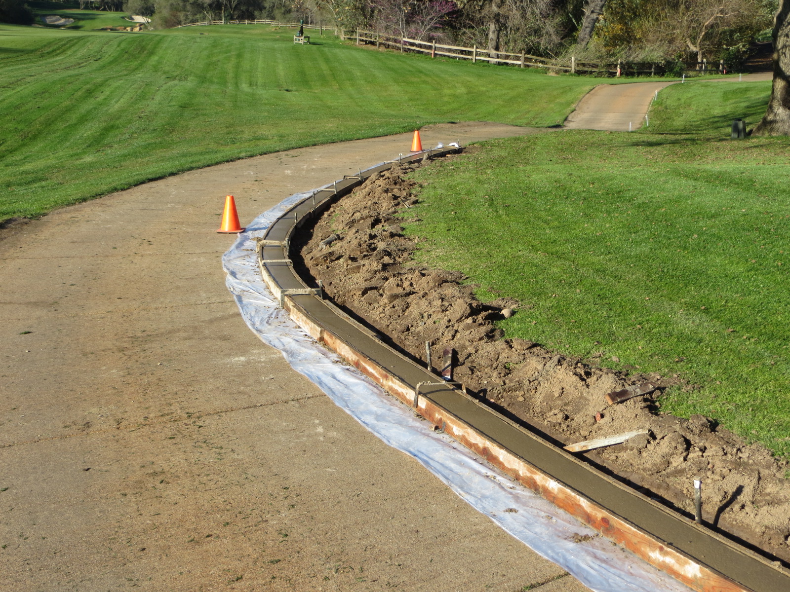 Granite Bay Golf Club Course Update: Storm Damage & Curbing Progress