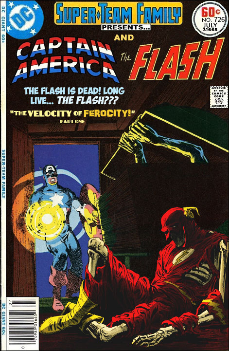 Super-Team Family: The Lost Issues!: Captain America and The Flash