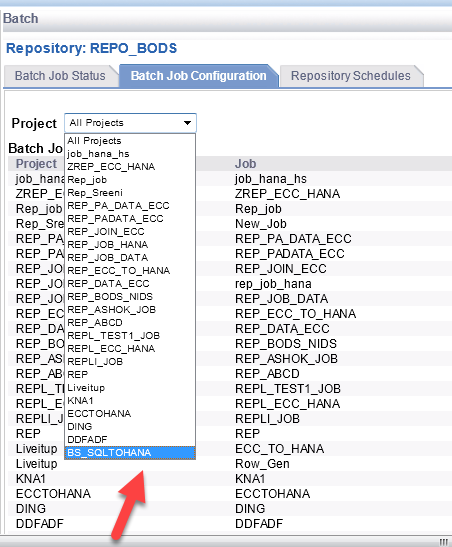 SAP TECH: Scheduling jobs in Data Services Management Console