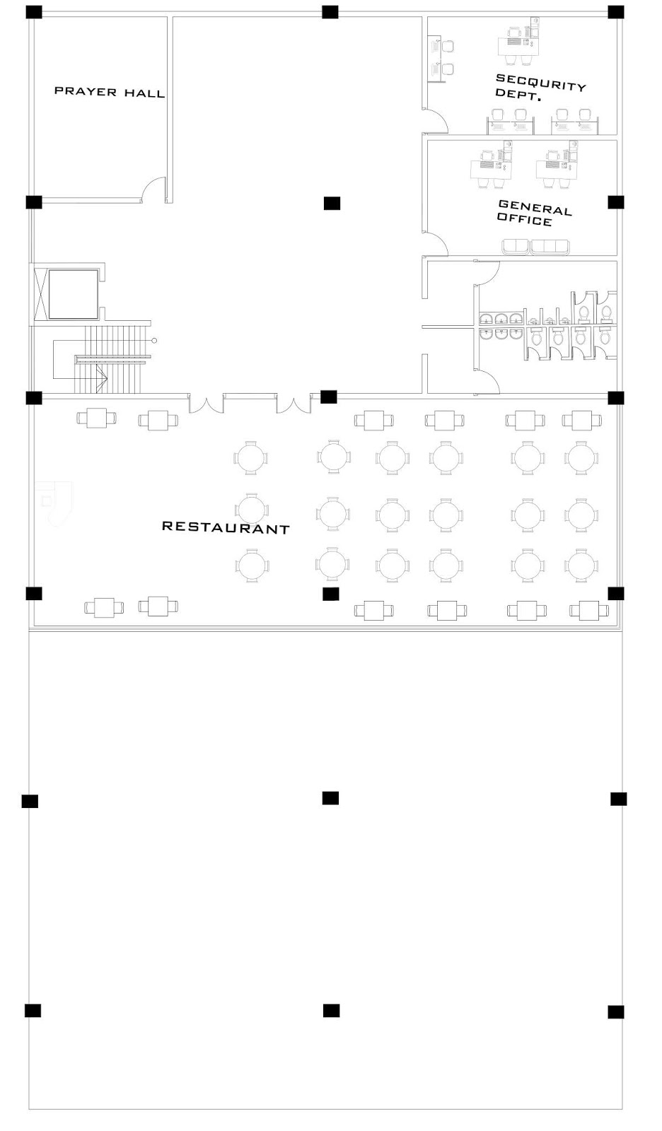 Design of a ‘BUS TERMINAL’