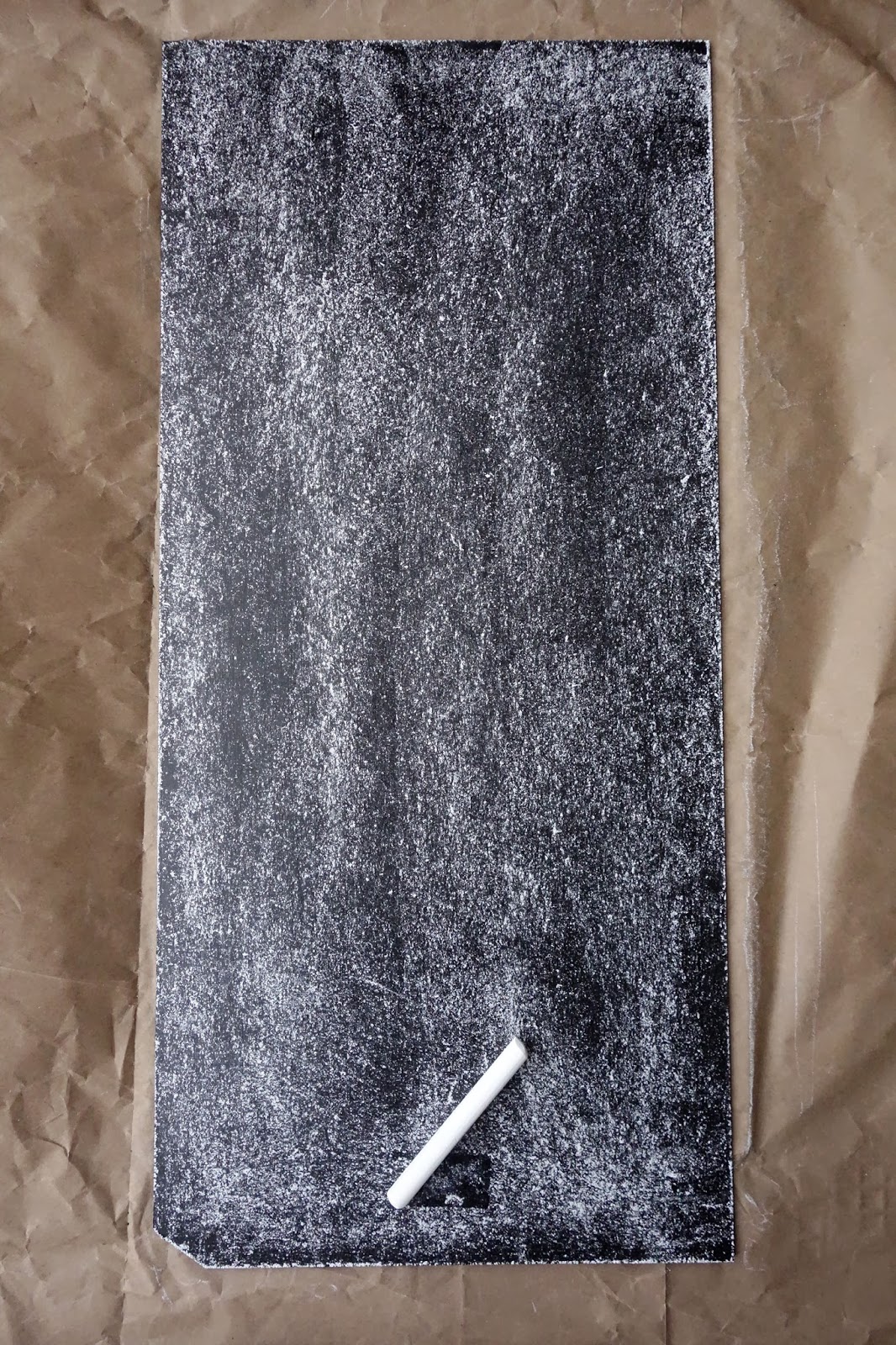 blah to TADA!: Chalkboard DIY