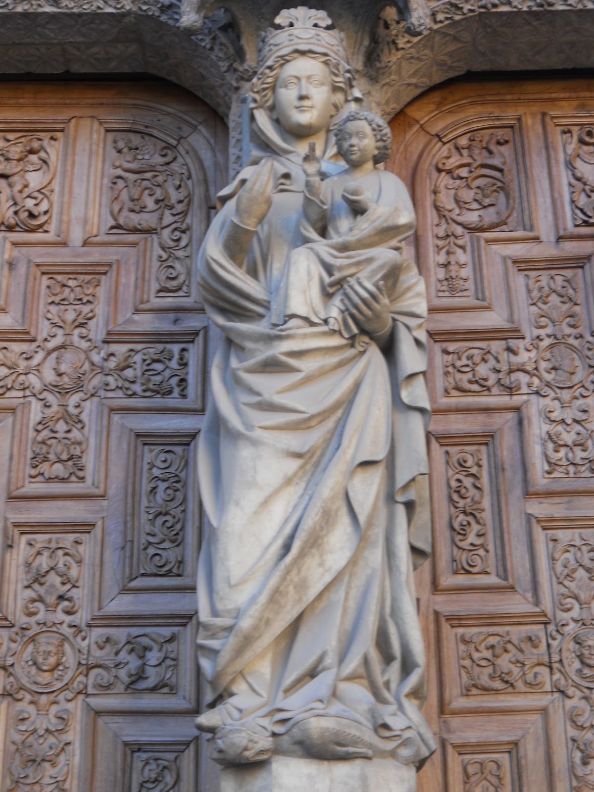 Imatges de Maria: Catedral de Lleó