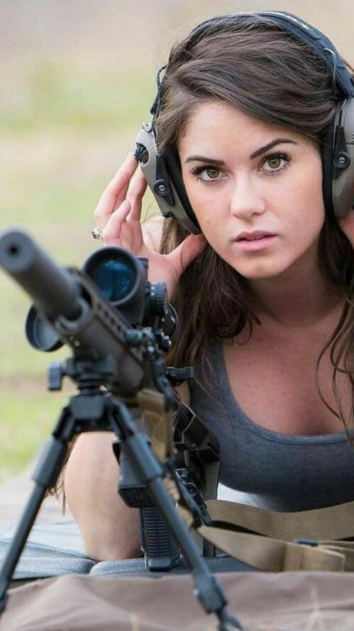 Beautiful military women