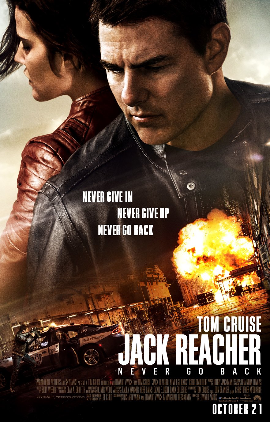 Джек Ричер 2 первый постер