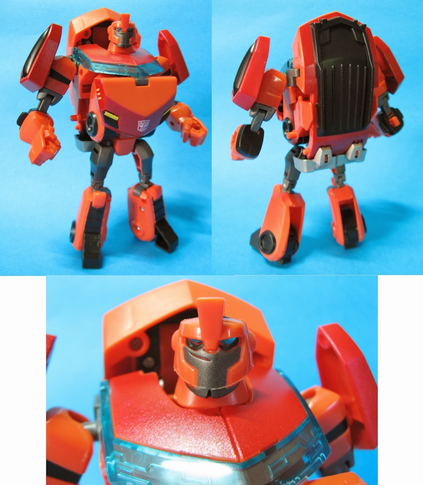 TRANSFORMERS ANIMATED Dx class Armorhide/ IRONHIDE Cybertronian mode ...