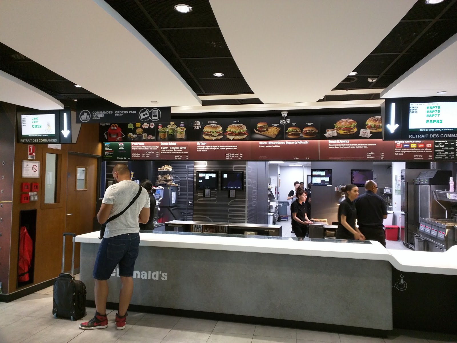 McDonald's, Charles de Gaulle Airport, Paris | Julie's Dining Club