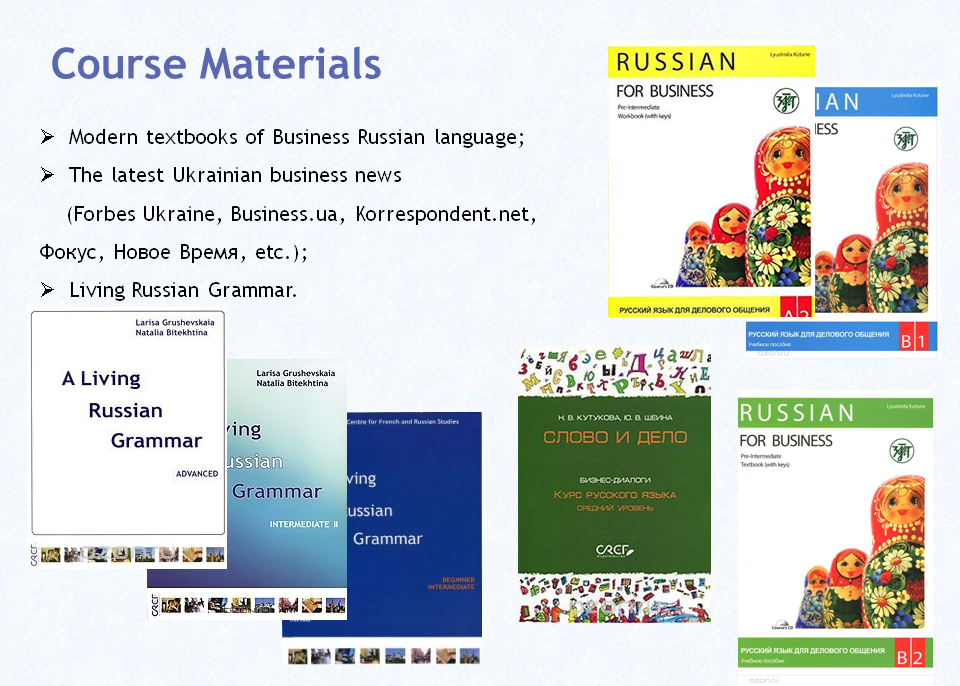 Russian Learning Materials - Russian & Ukrainian Lessons for foreigners ...