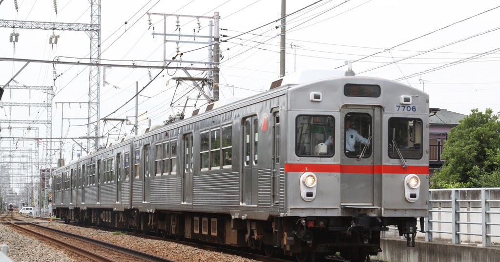佐野次郎の電車図鑑: 東急池上・多摩川線7700系（7906F）