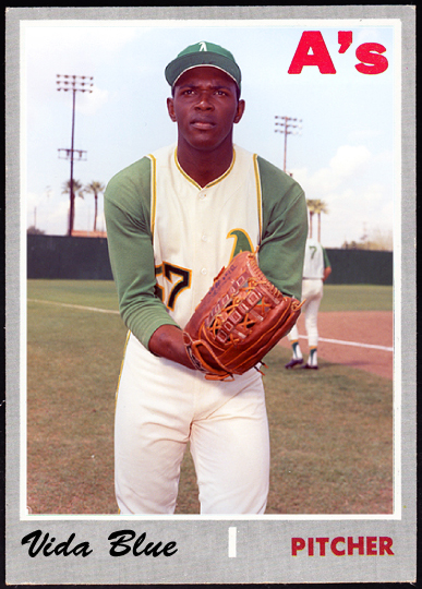 WHEN TOPPS HAD (BASE)BALLS!: DEDICATED ROOKIE- 1970 VIDA BLUE