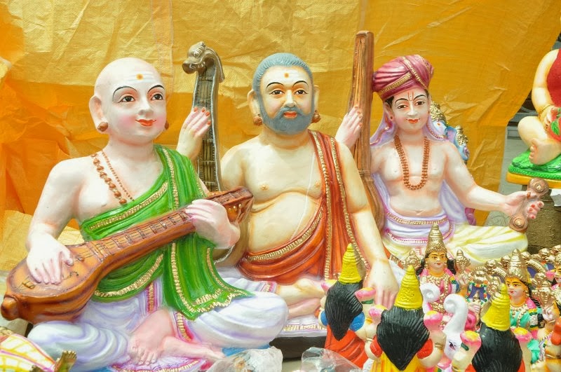 Navarathri Colours of Mylapore: Carnatic music trinity; images