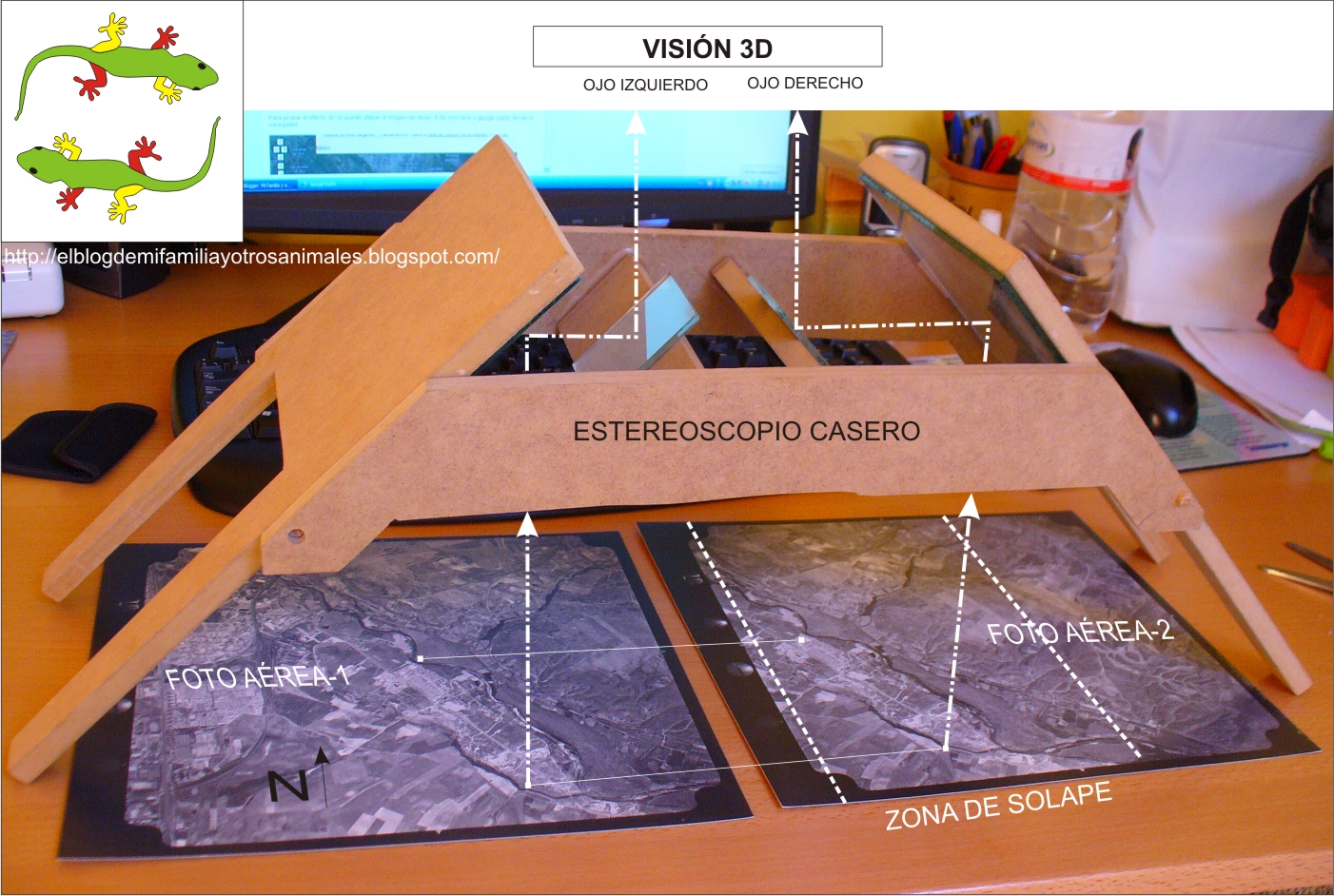 Mi familia y otros animales: La Geología y Google Earth