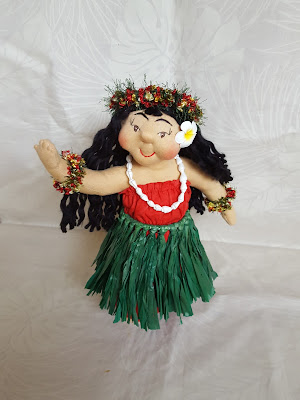 Magical Hawaiian Menehune Dolls: Opua, Dancing with the Wind