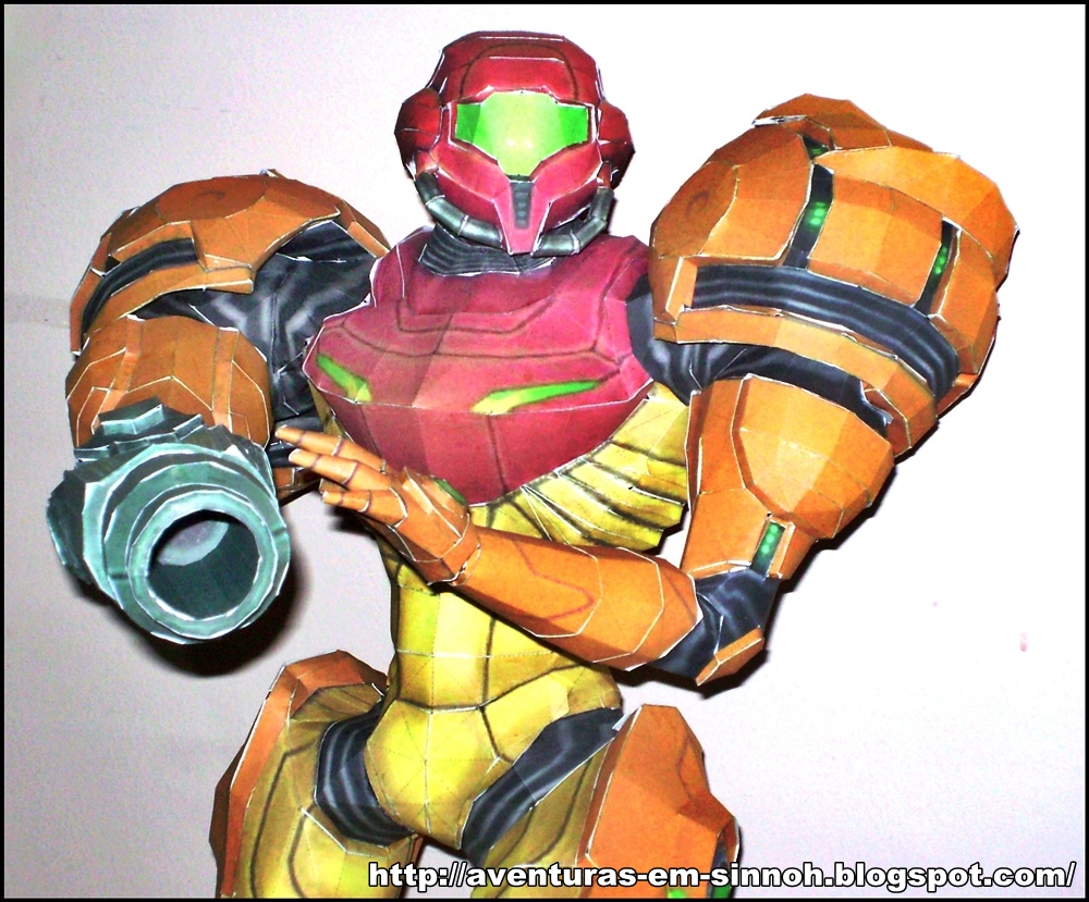 Samus Aran (Papercraft)