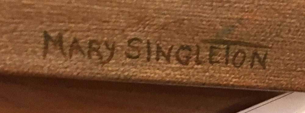 Daughter Number Three: Mary Singleton