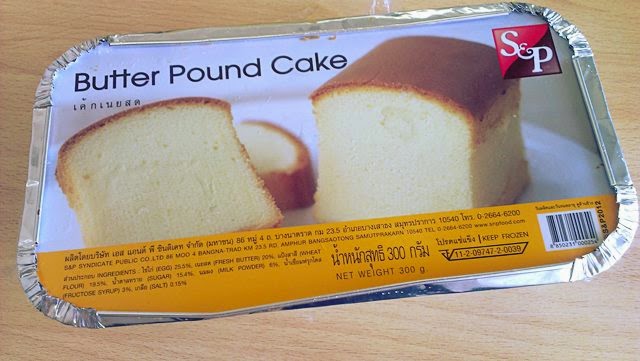 KanomWorld: Review เค้กเนยสด S&P Butter Pound Cake