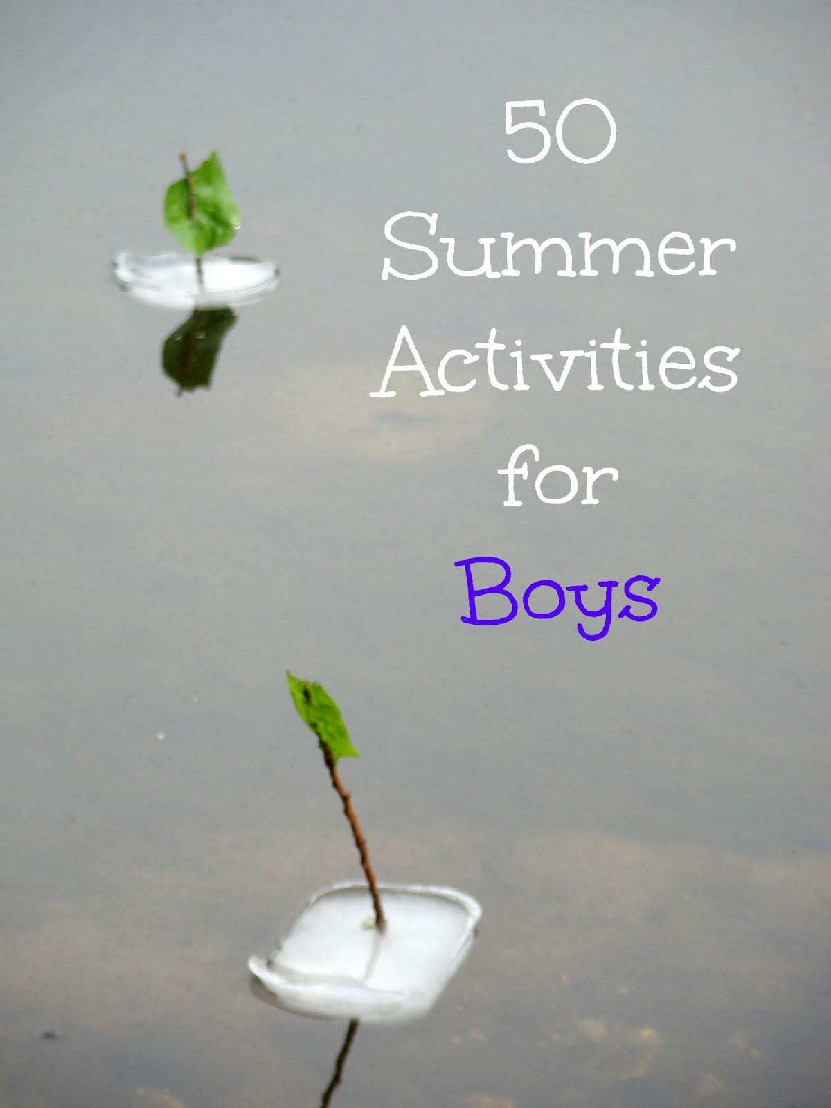 50 Summer Activities Boys Will Love: Kid's Co-op ~ Reading Confetti