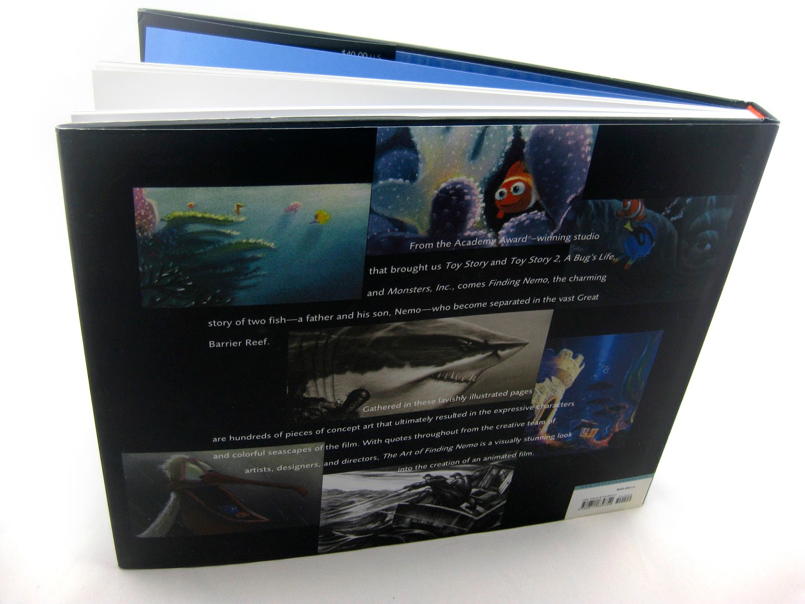 Dan the Pixar Fan: Finding Nemo: Art of Book