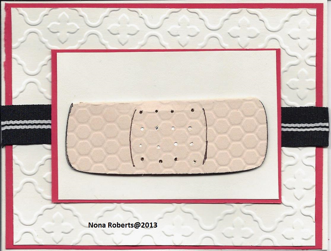 Handmade Fun: Band Aid Card that opens up