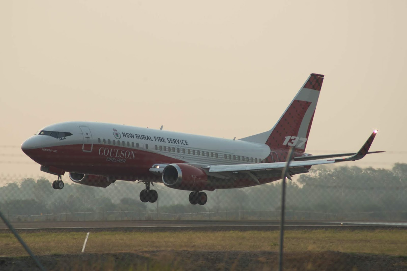 Central Queensland Plane Spotting: Coulson Aviation (USA) Boeing B737 ...