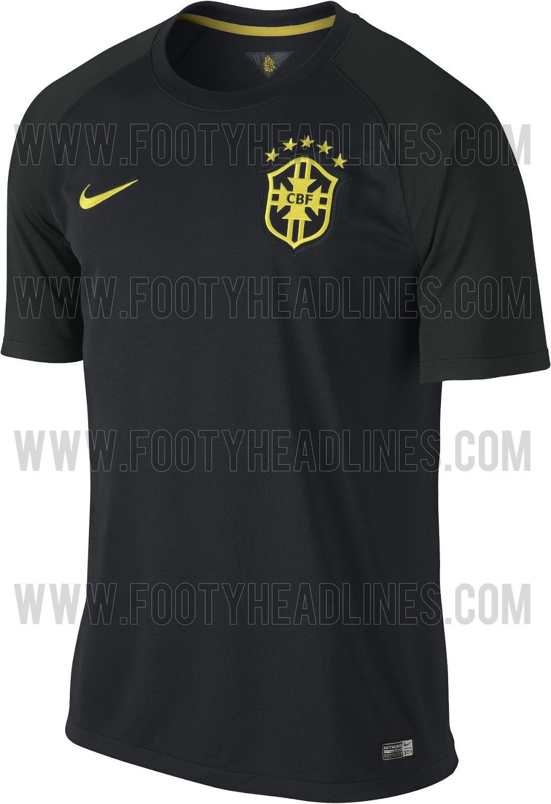 EXCLUSIVE! BRAZIL 2014 THIRD KIT LEAKED - WELCOME TO SPLENDINHO