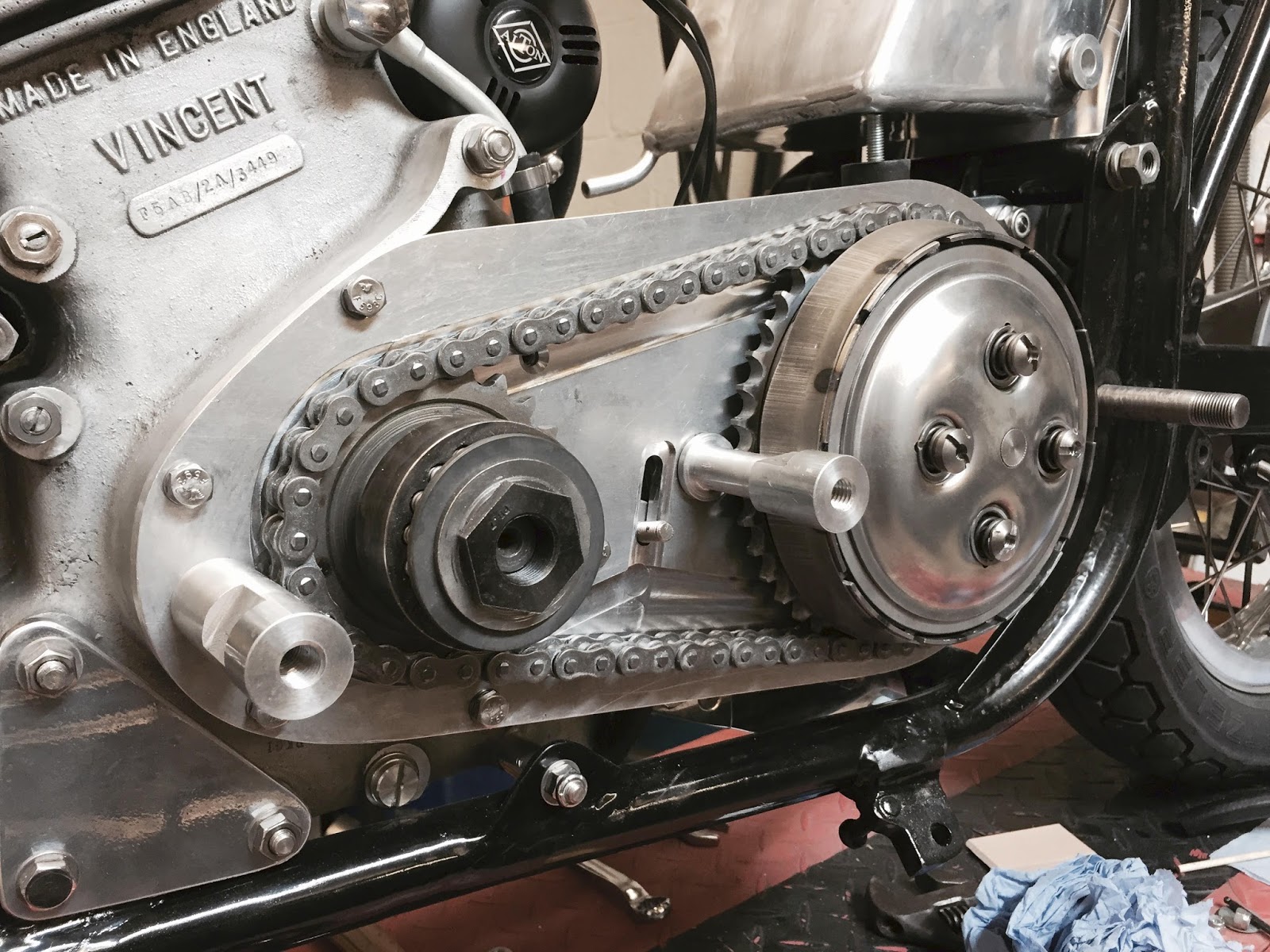 CBS British Bike Build: Post No 2 - Making the Primary Chain Case