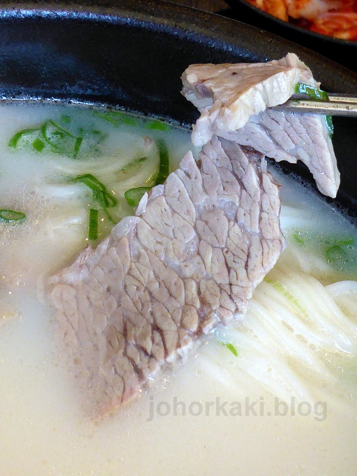 Seolleongtang Ox Bone Soup. Kimchi House. Bloor Koreatown Toronto |Tony ...