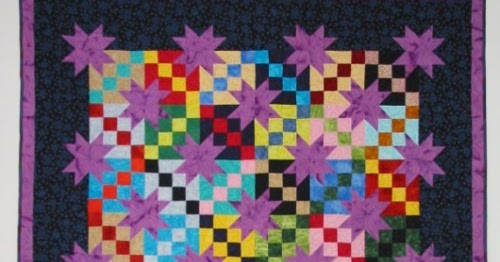 Quilt Today: Purple Stars - Free Pattern
