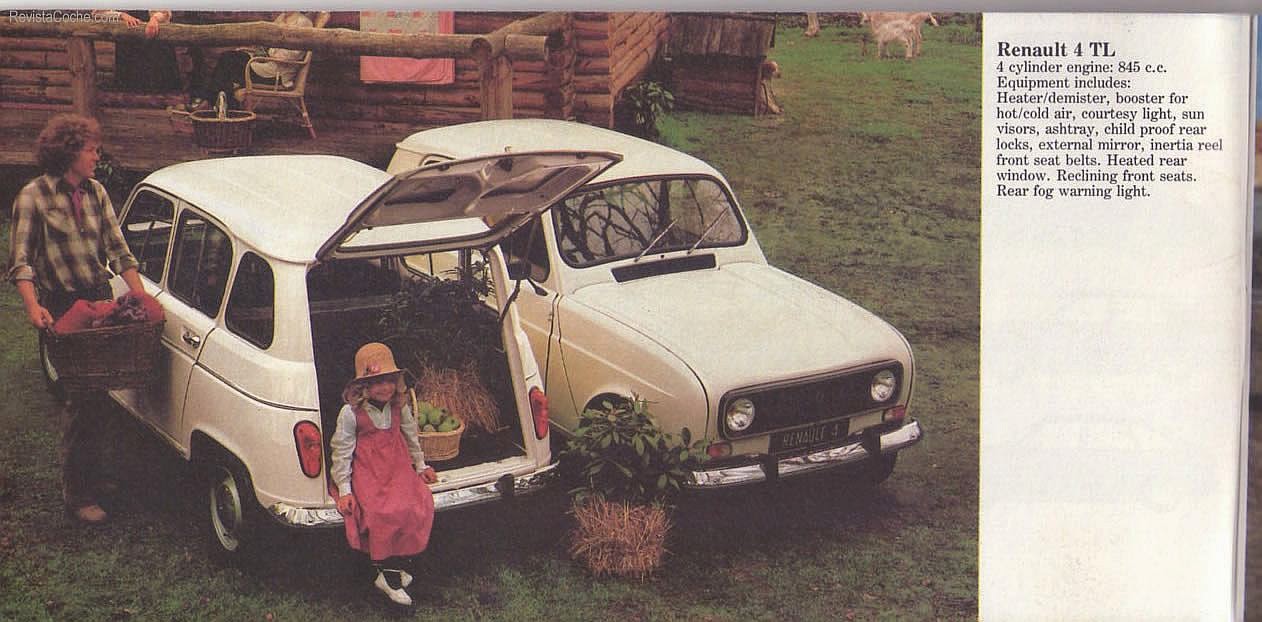Revista Coche: Catálogos de época: los Renault de los años 80