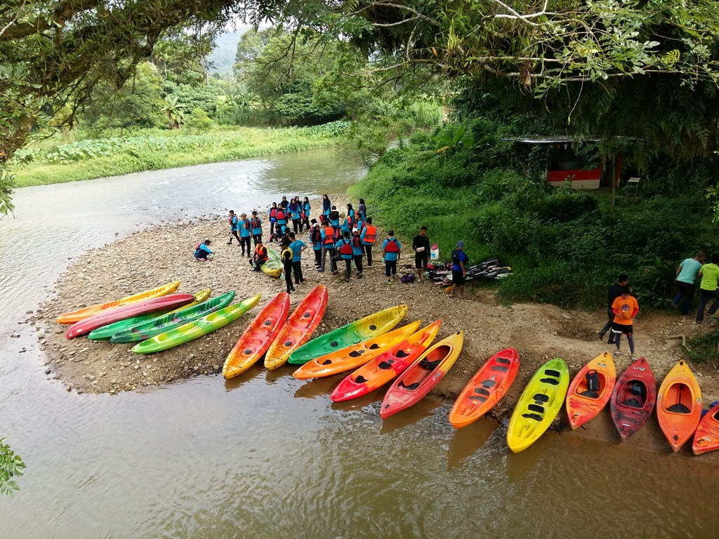 TRAVELOG: KAYAK SUNGAI BALING : ouhhhh Kayak Santai 18 km, Kepuasan Tip ...