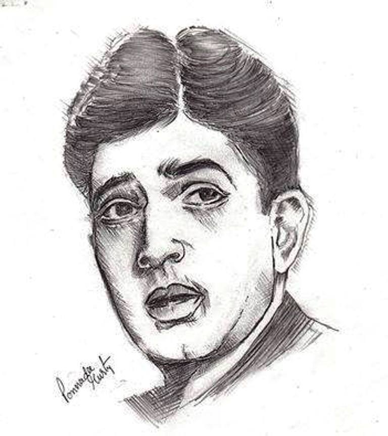TELUGU WEB WORLD: EVERGREEN HERO RAJESH KHANNA - PENCIL SKETCH OF SRI ...