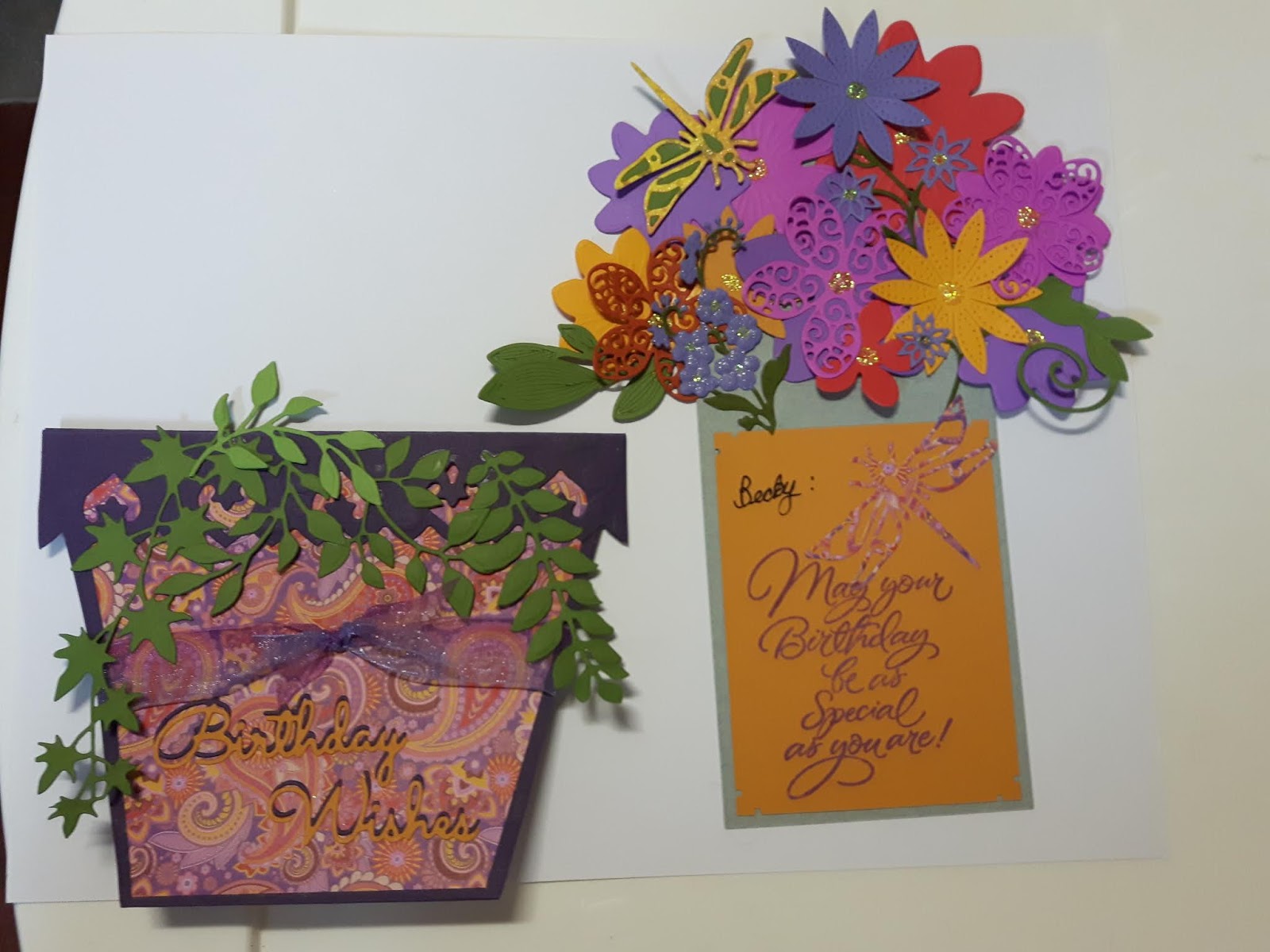 Happys Sight Spectacle: Becky's BD Card