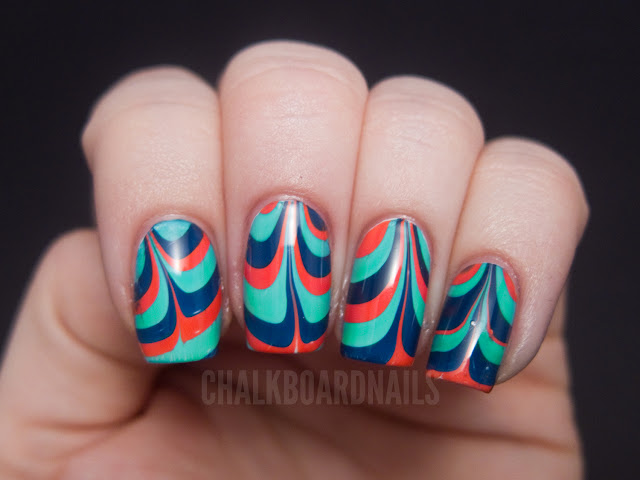 Monday Marble | Chalkboard Nails | Phoenix, Arizona Nail Artist